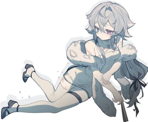 Asmallneko Original 1girl Animal Print Black Ribbon Blue Eyes