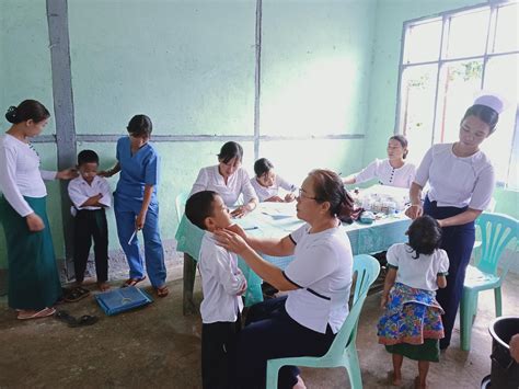 မိုင်းခုတ်မြို့ အခြေခံပညာအထက်တန်းကျောင်း၌ ကျောင်းကျန်းမာရေးသတင်းပတ်လှုပ်ရှားမှု ဆောင်ရွက