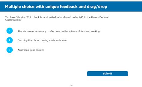 Classify Elearning Activities Browser