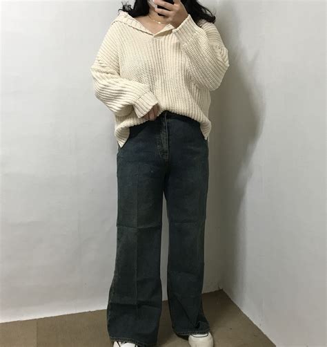 빅사이즈 세라 카라 퀄리티굿 오버핏 세라 니트 에이블리