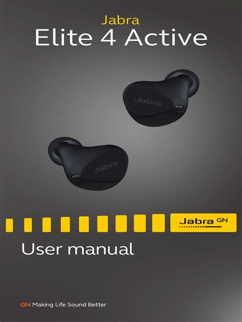 Jabra Elite 4 User Manual En English Revc Pdf Battery Charger