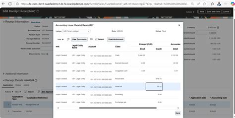 Receivable Activity Write Off Fusionerplabs Oracle Fusion Erp Insights Tutorials And Solutions