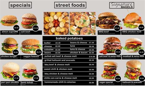 Bagel Shop Menu Design And Integration Freelancer