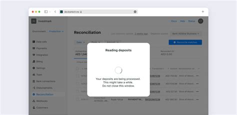 How To Handle Invalid Passwords For Deposits API Or Reconciliation