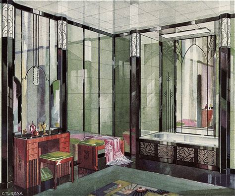 Art Deco Interior Design 1920 Cabinets Matttroy