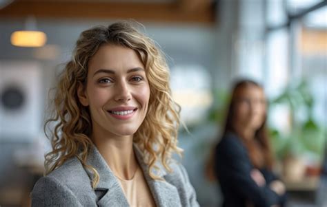 Premium Photo An Employee Of Enterprise Software Is Standing Besides