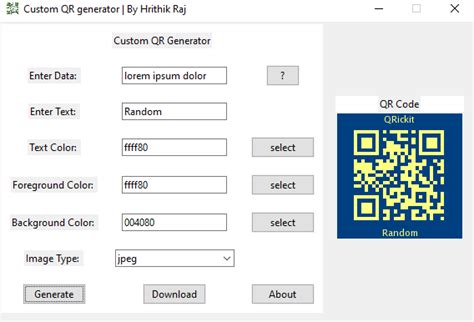 GitHub BigSkyCyber QR Code Generator A Small Program In Python Made Using Tkinter And Using