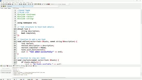 Video Anand Tagde On Linkedin Codsoft Cpp Todolist Programming