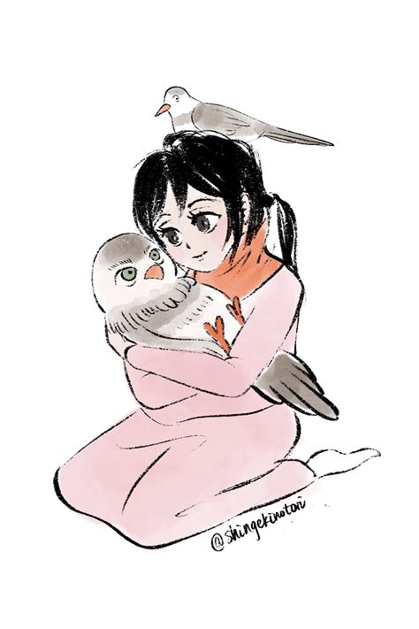 Eren And Mikasa Chibi
