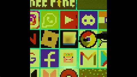 Tiktok Logo Pixel Art In Minecraft Shorts Tiktok Youtube