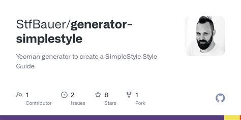 Github Stfbauergenerator Simplestyle Yeoman Generator To Create A