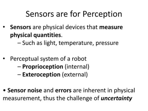 robotics sensors pptx