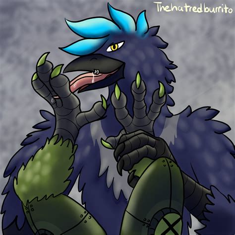 Rule 34 Anthro Avian Bird Claws Corvid Corvus Genus Crow Duo Feet