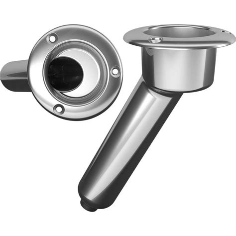 Mate Series Stainless Steel 30° Rod And Cup Holder Drain Round Top