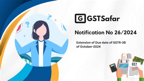 Extension Of Due Date Of GSTR B Of October
