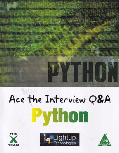 Python Ace The Interview Q And A Python Manish Soni Shroff