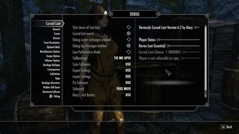 Balancing Deviously Cursed Loot SexLab Framework LoversLab