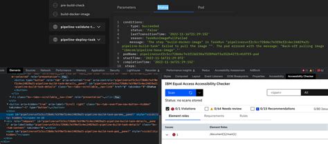 Fix Accessibility Violations By Kaushalnavneet · Pull Request 2594 · Tektoncddashboard · Github