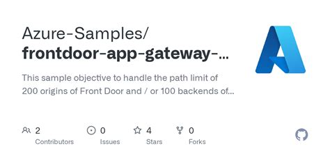 Github Azure Samplesfrontdoor App Gateway Path Limit Bypass This Sample Objective To Handle
