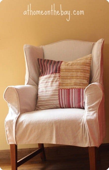 Striped Patchwork Pillow Knockoffdecor