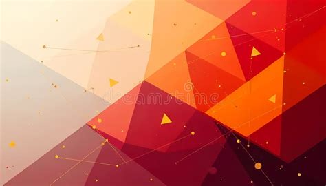 Dynamic Abstract Design Featuring A Blend Of Geometric Shapes And Vibrant Color Gradients Stock