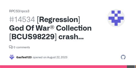 Regression God Of War® Collection Bcus98229 Crash Since V0029 15426 · Issue 14534 · Rpcs3