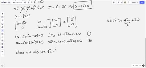 solved the hamiltonian operator for a two state system is given by h