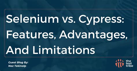 Selenium Vs Cypress Features Advantages And Disadvantages