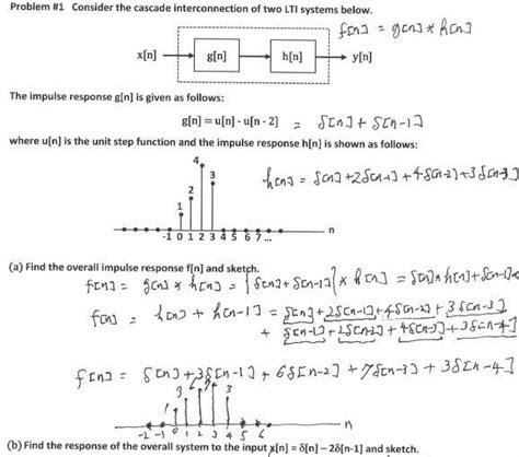 Solved Problem Consider The Cascade Interconnection Of Chegg Com
