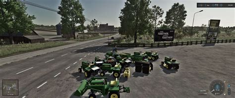 Mod John Deer 332 Lawn Tractor Garden Tractor Mod Pack V1 0 22 Fs22 • Farmingsimulator App