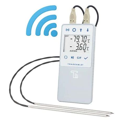 Traceable Calibrated Ultra Low Temperature Wi Fi Data Loggers Compatible With TraceableLIVE