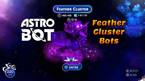 Astro Bot Feather Cluster Bot Locations