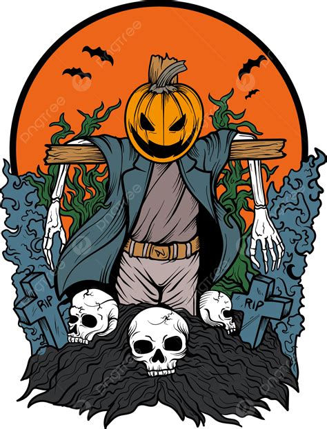 Halloween And Skull Halloween Skull Vector Png And Vector With