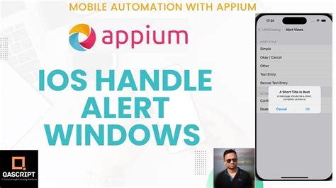 Appium Tutorial Part 18 Mobile Automation Handle Alert Windows