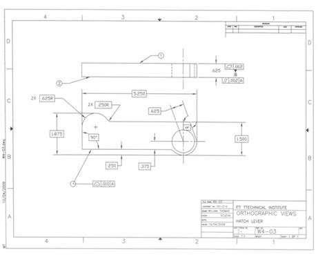 Autocad Examples William Thomas Portfolio