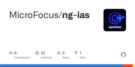 GitHub MicroFocus Ng Ias