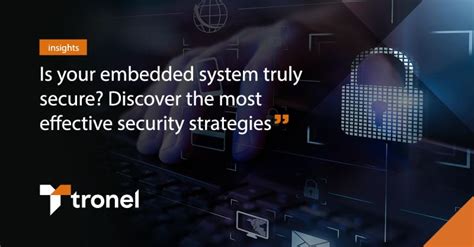 Embeddedsecurity Cybersecurity Embeddedsystems Tronel