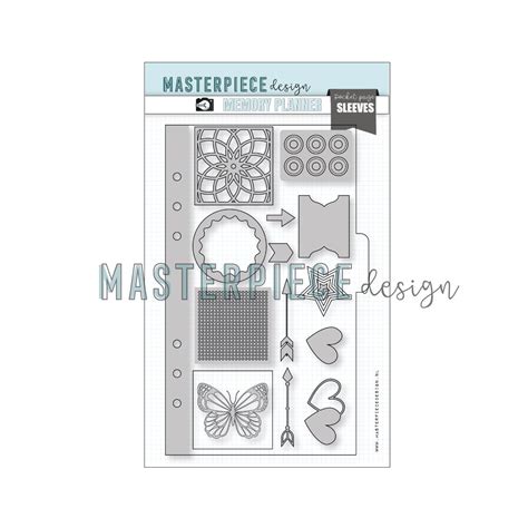 Memory Planner Die Set 4x8 Inch Basic 4 Mp202050 Craftlines Bv