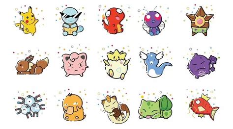 宝可梦简笔画 全部宝可梦简笔画 简笔画大全 儿童简笔画图片大全