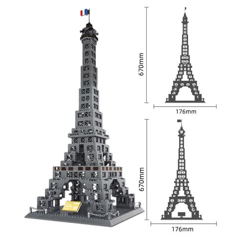 Eiffel Tower Building Blocks Gocart