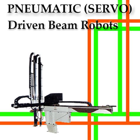 Pneumatic Servo Driven Beam Robots