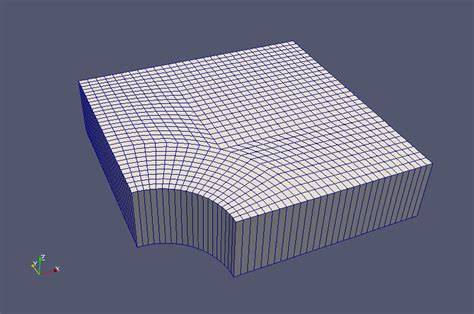 穴の開いた平板の応力解析 xsim