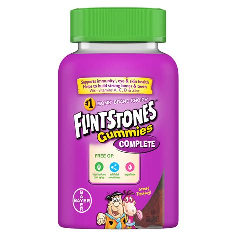 What Vitamins Are In Flintstone Gummies