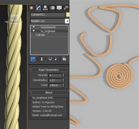 Scripts Para 3ds Max MCG Rope EjeZeta