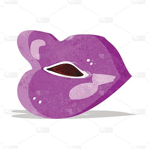 卡通的嘴唇