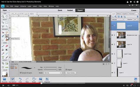 How To Use The Clone Stamp Tool Digital Scrapbooking HQ