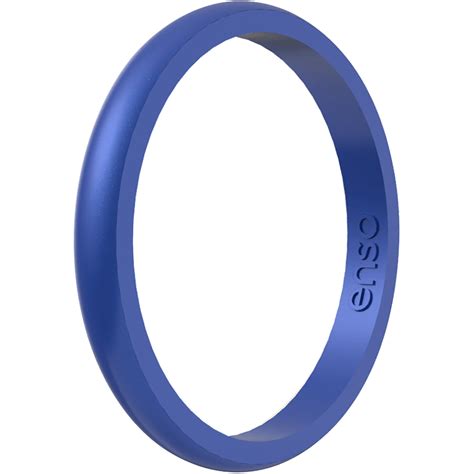Enso Rings Halo Birthstone Series Silicone Ring 3 Sapphire