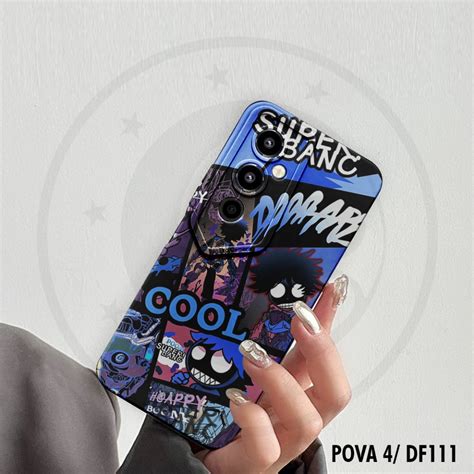 Jual CAHAYABINTANG CASING HP UNTUK TECNO POVA 4 GAMBAR ART3 SOFTCASE PELINDUNG HANDPHONE