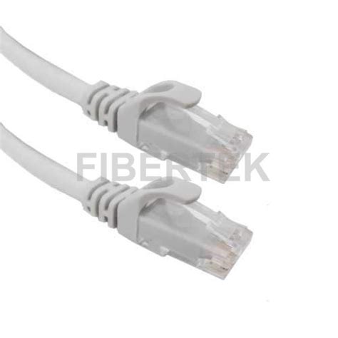 UTP Cat 6A Ethernet Patch Cords FUTP6AMBGY FiberTek