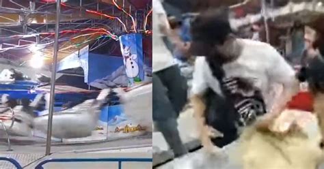 Play Land Park душераздирающий крик и отчаяние родственников после аварии в механической игре
